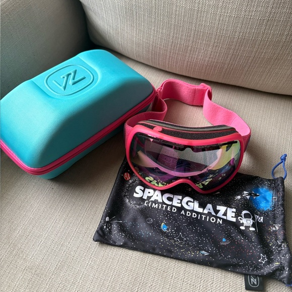 Space Glaze | Other | Space Glaze Limited Addition Goggles With Pink Strap | Poshmark